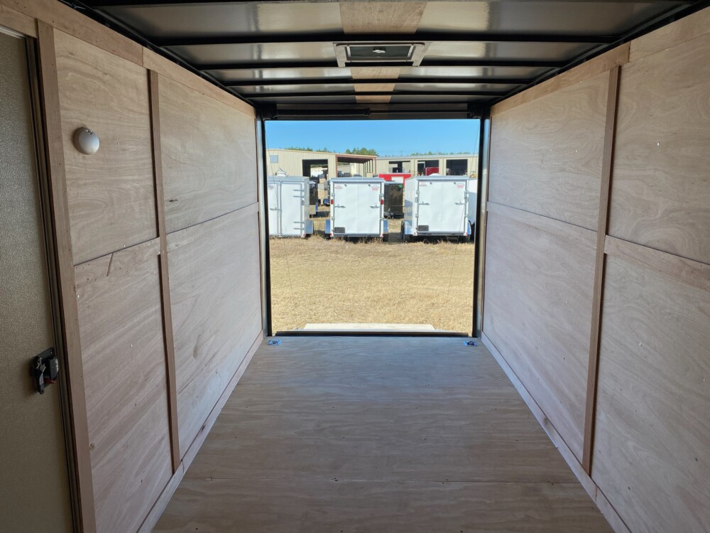 7x14 White Enclosed Trailer | 7x14 White Enclosed Cargo Trailer