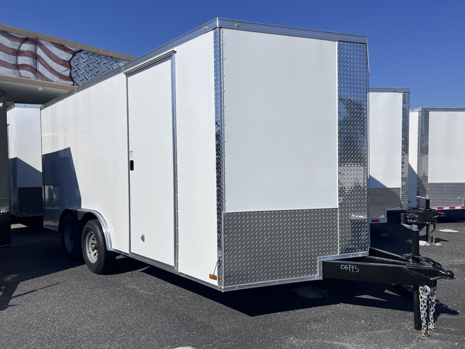 New Titanium Cargo Trailers 8.5 X 16 TA Enclosed Cargo Trailer - Renown ...