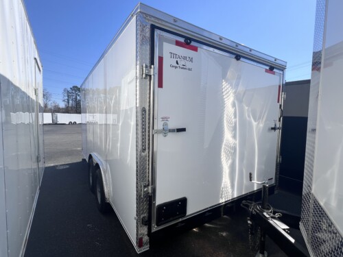 New Titanium Cargo Trailers 8.5 X 16 TA Enclosed Cargo Trailer - Renown ...