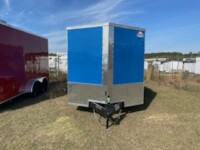 7 X 16 ENCLOSED CARGO TRAILER in Blue | Ready for Pick Up