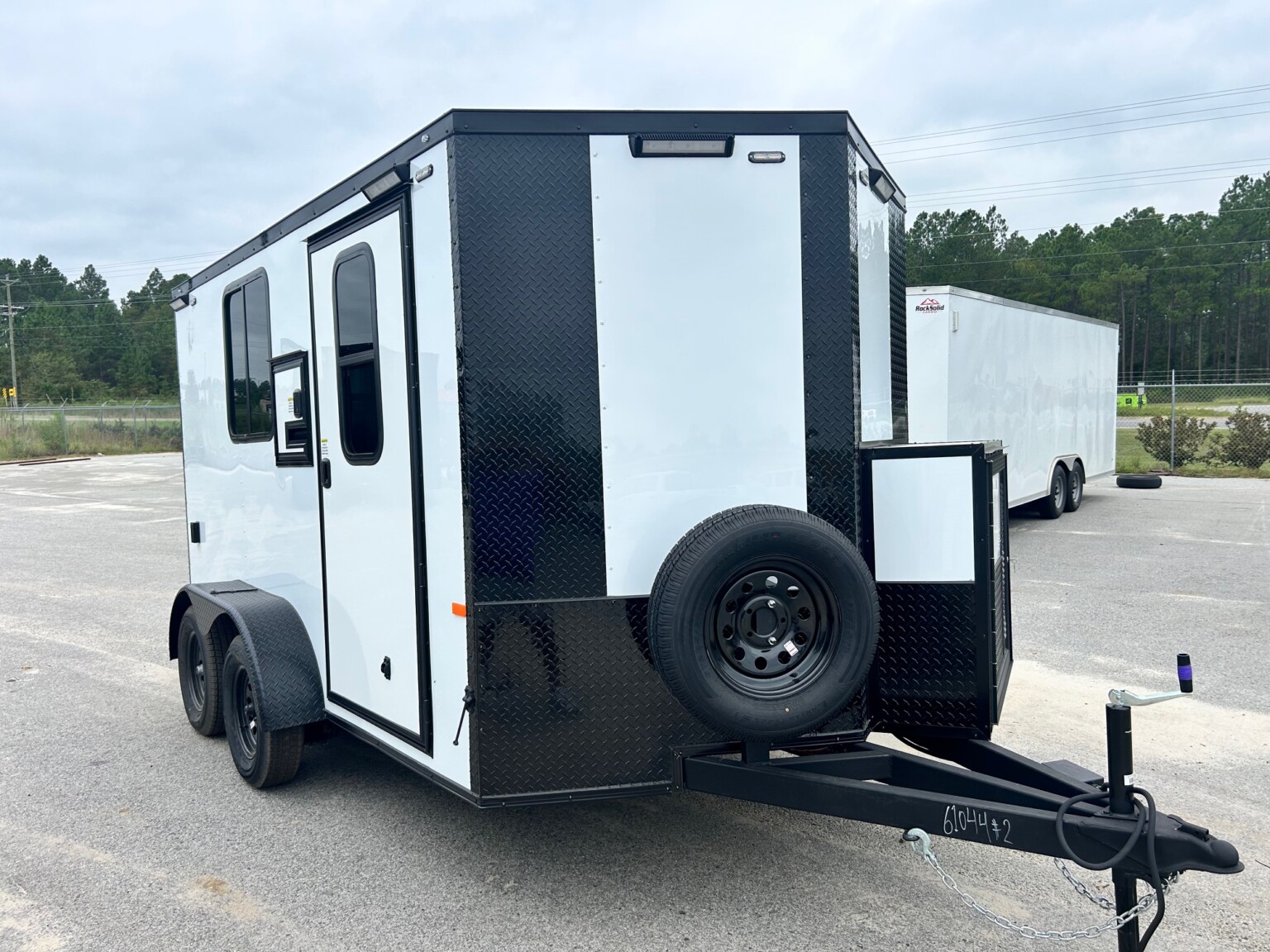 7x12 TA Fiber Optic Splicing Trailer | 7x12 Fiber Splicing Trailers for ...