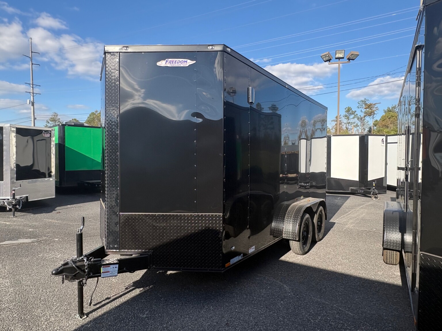 14 ft Long Enclosed Cargo Trailer for Sale