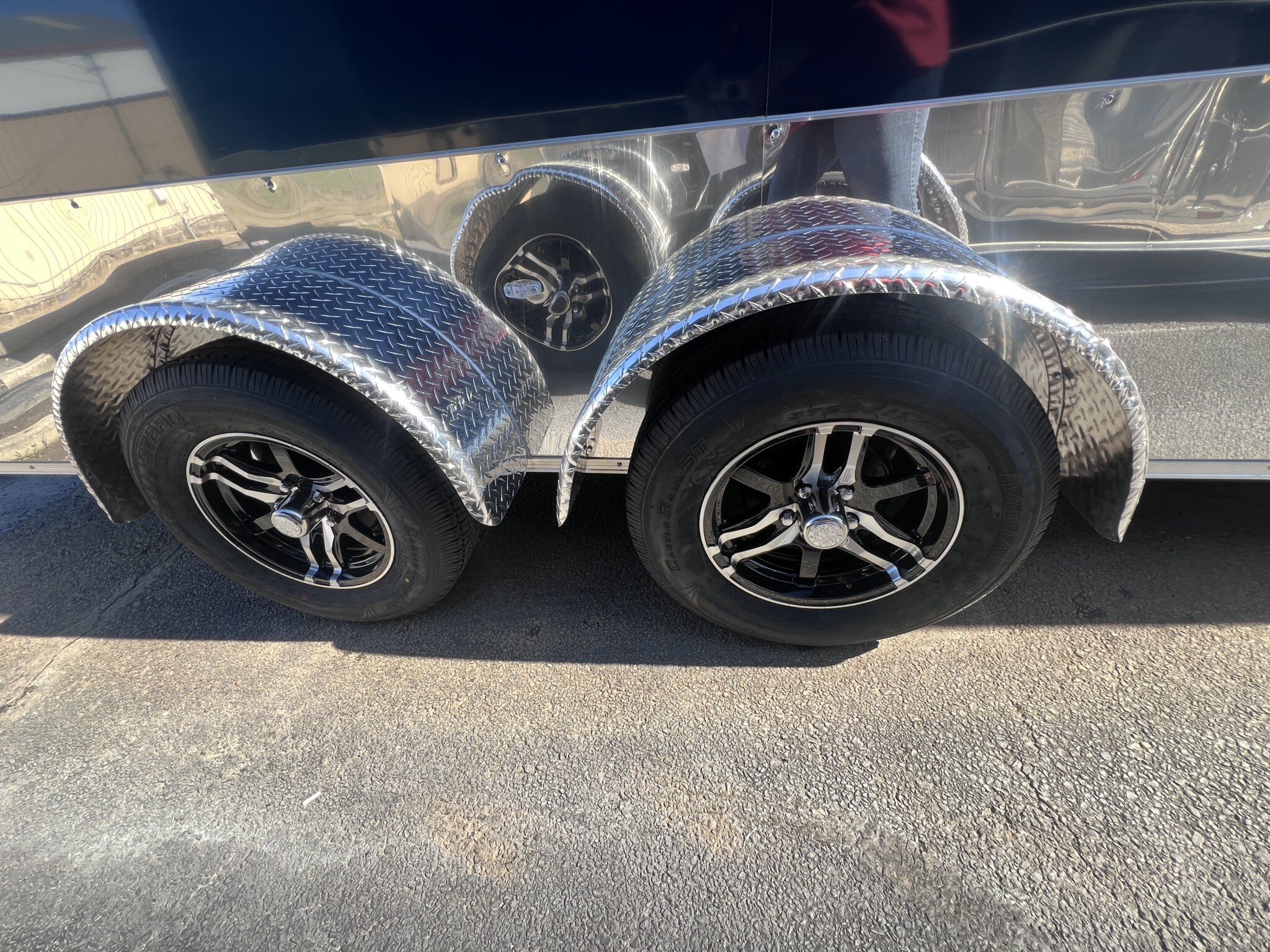 7x16 Enclosed Cargo Trailer for Sale | Spartan Trailer, Dual Axle, Durable