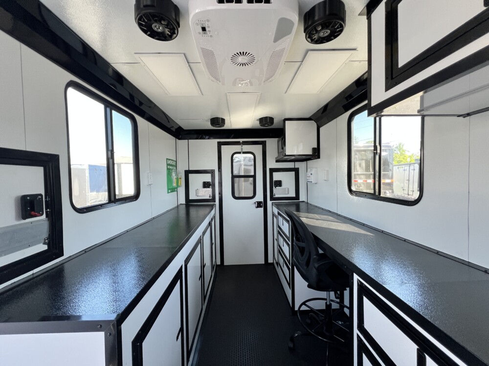 SDG 7x12 Fiber Splicing Trailer | Turnkey Mobile Lab w/ Generator | GSA ...