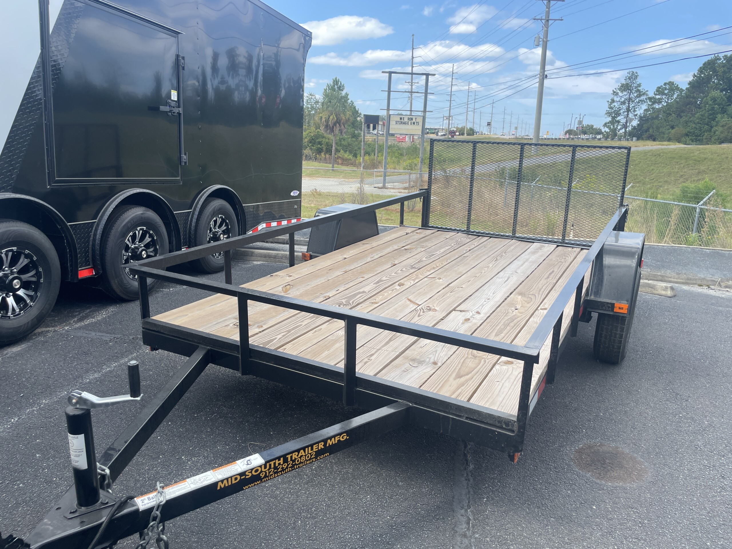 7 X 14 SA TUBE UTILITY TRAILER - Renown Cargo Trailers