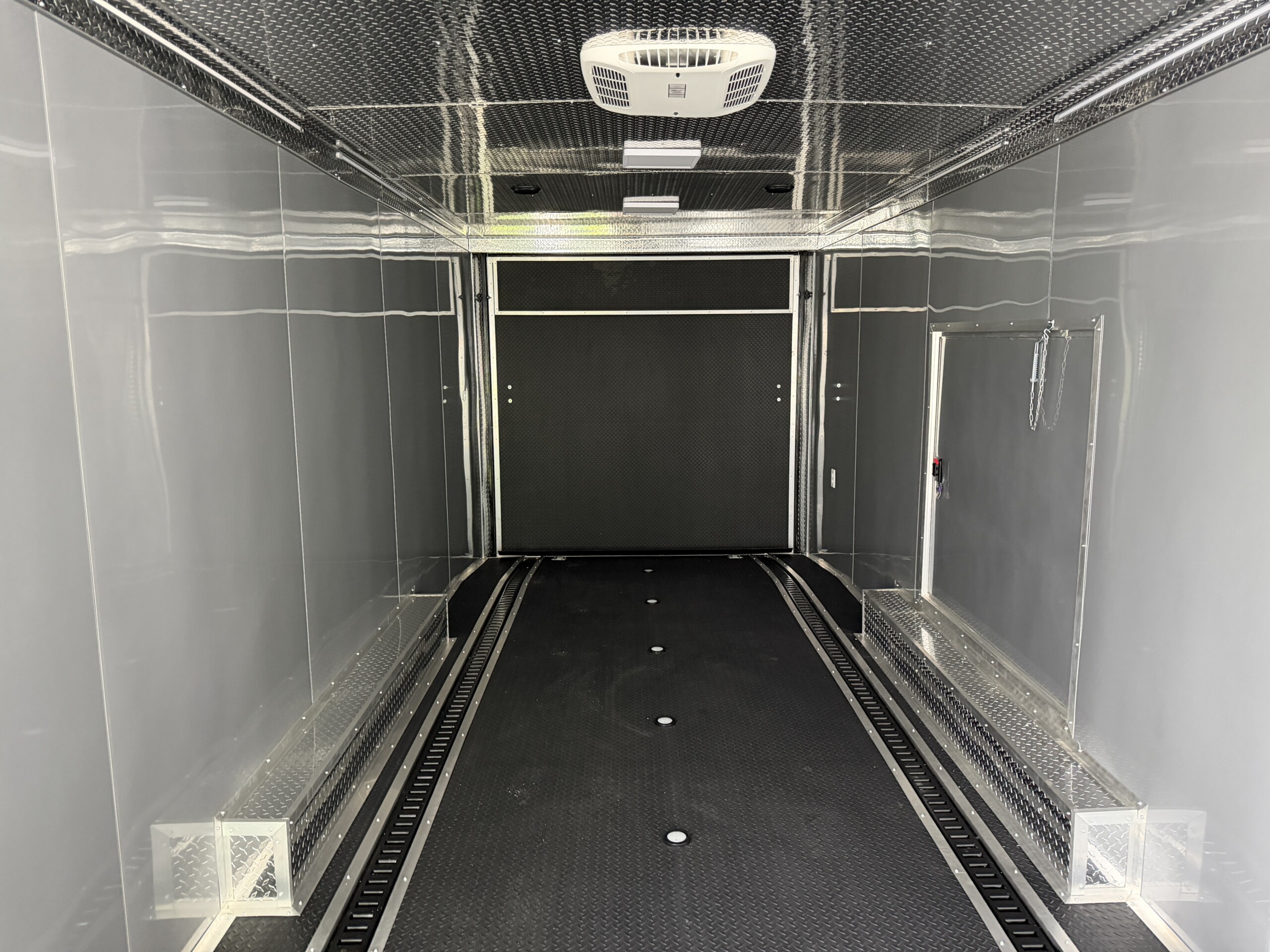 8.5 X 28 TA RACE CAR TRAILER | ROCK SOLID CARGO - Renown Cargo Trailers